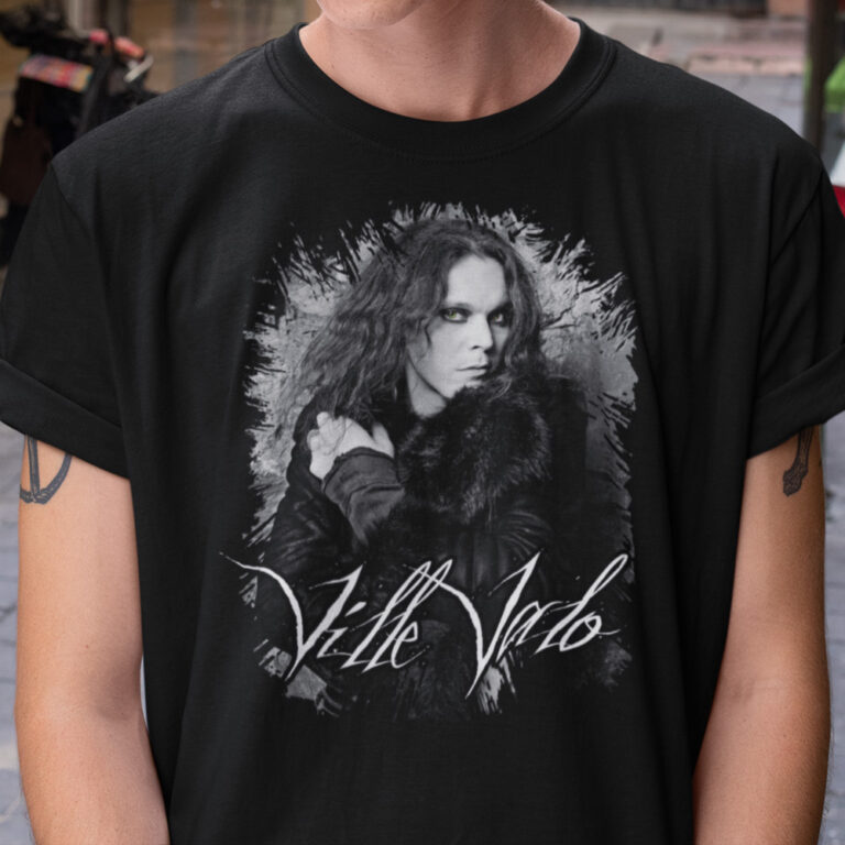 58-020c-tricko-s-potlacou-ville-valo-him-rock-music-hudba-70s-80s-90s ...